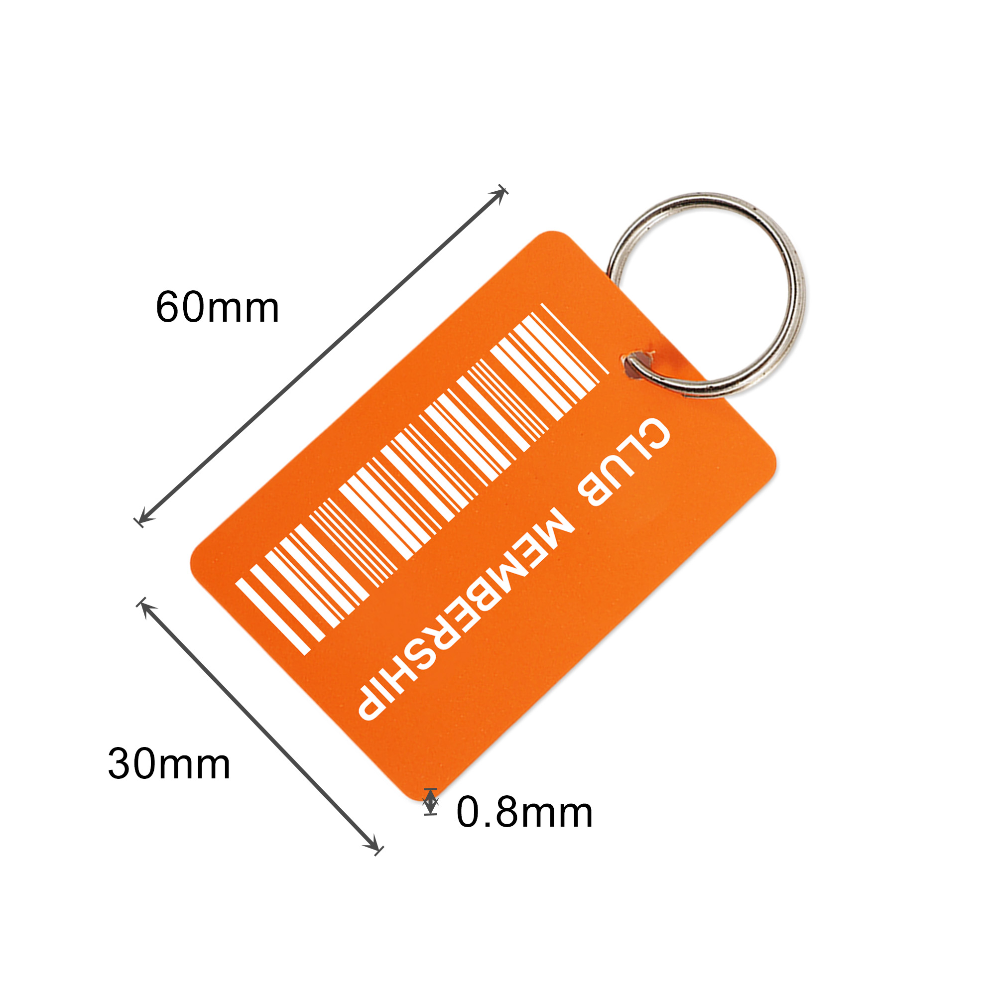 Custom Shape Plastic Card Key Tags | Ultimate Inspiration