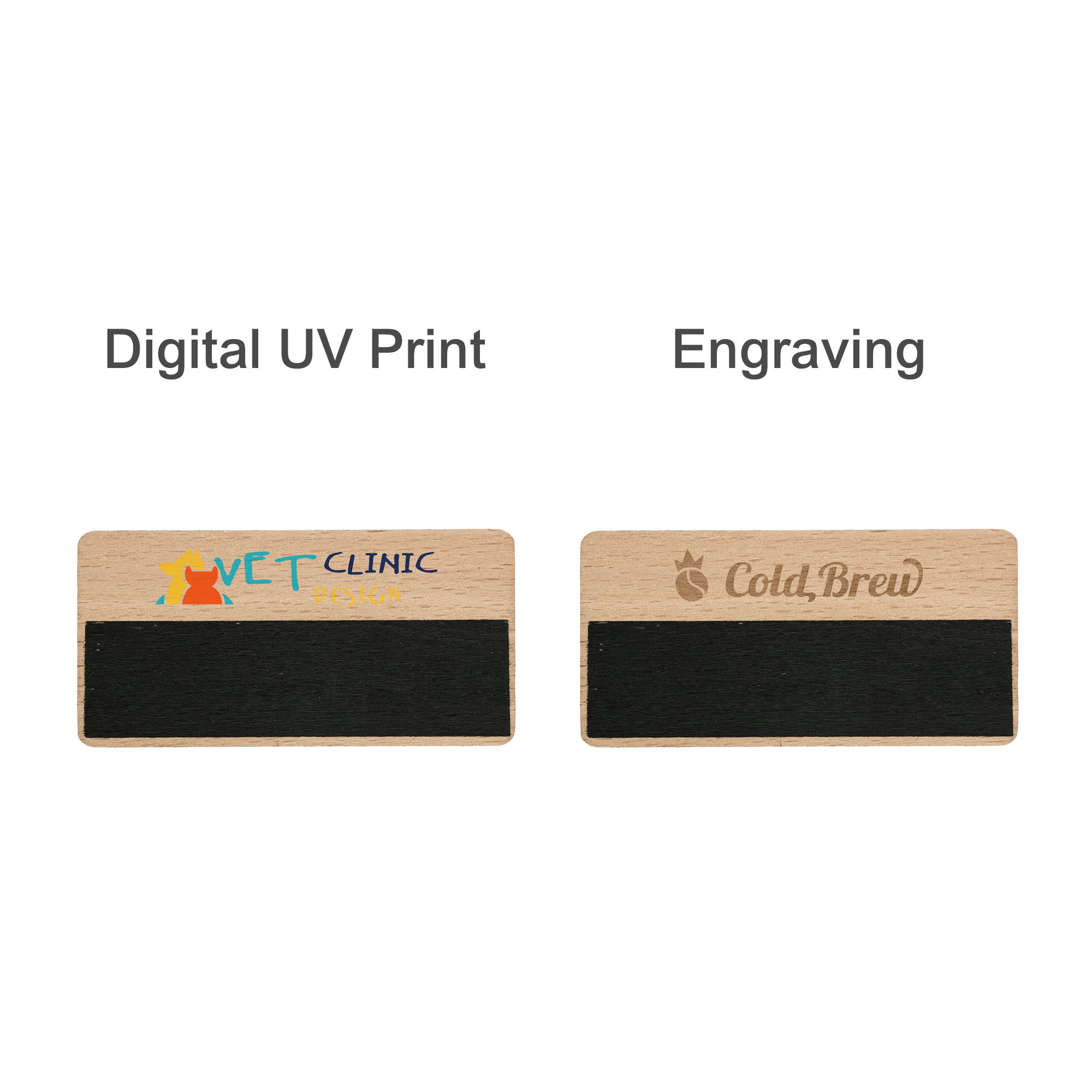 Erasable Wooden Chalkboard Name Badge | Ultimate Inspiration